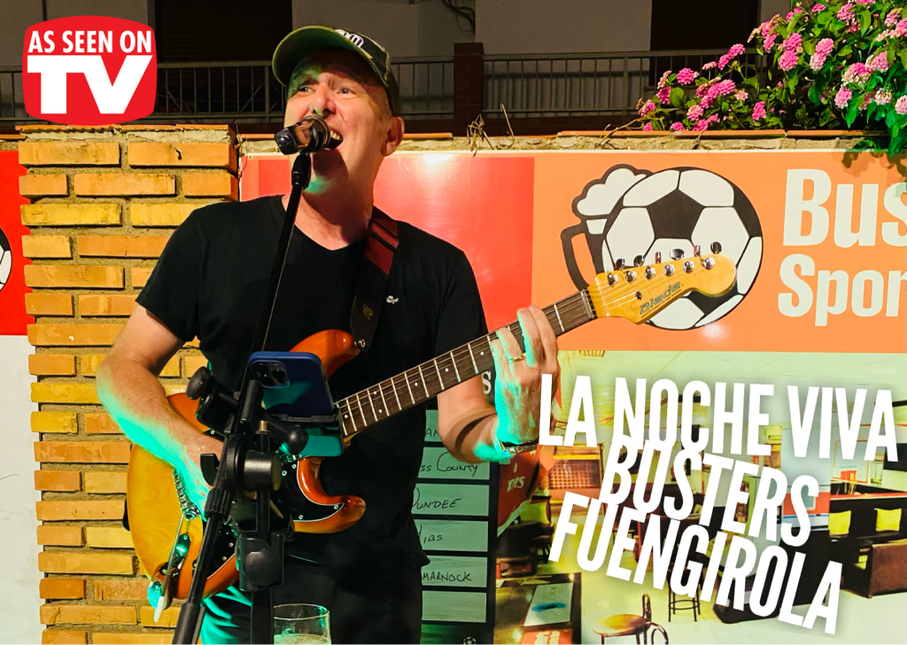 Busters Bar Fuengirola - Noche Viva - Wayne Ward